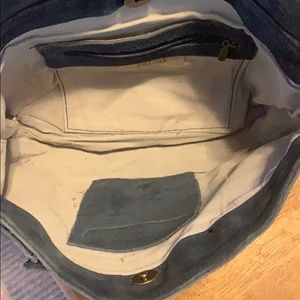 Prune | Bags | Suede Blue Bag On Sale | Poshmark